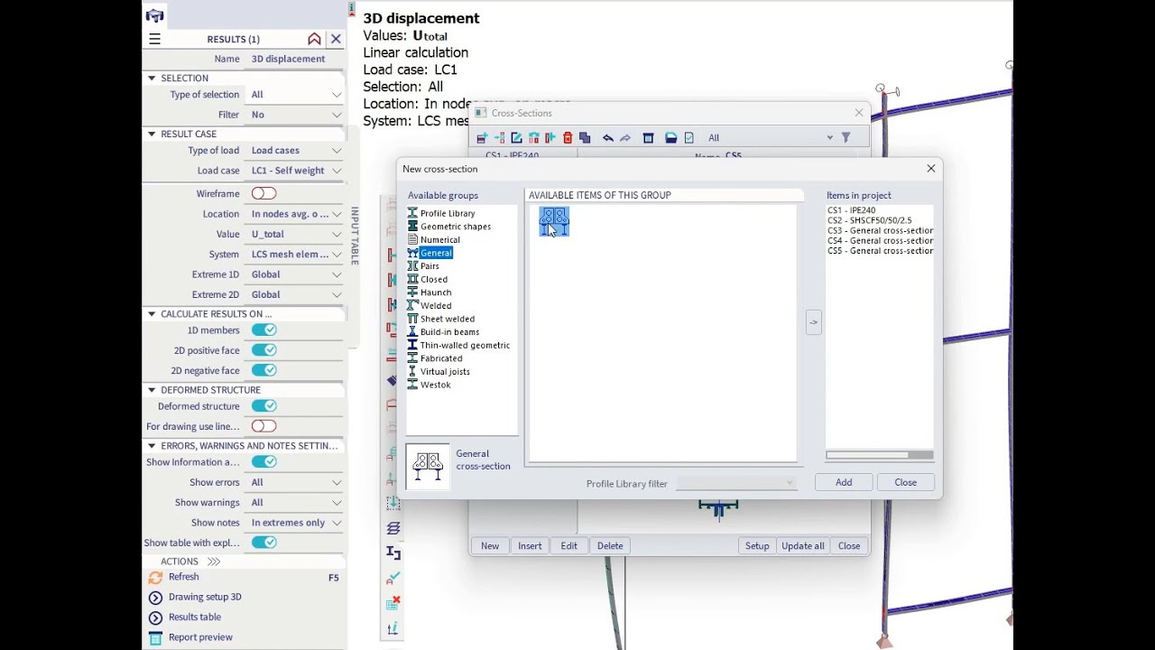 HOW TO: Import general cross sections in SCIA Engineer - YouTube
