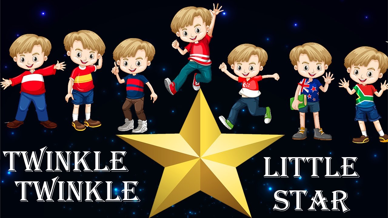 Twinkle Twinkle Little Star | Nursery Rhyme | Baby Song | Cartoon Video ...