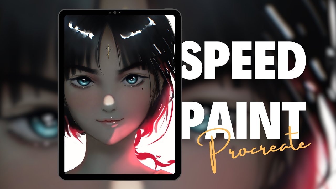 Digital Paniting Practice #1 SPEED PAINT | PROCREATE 2024 - YouTube