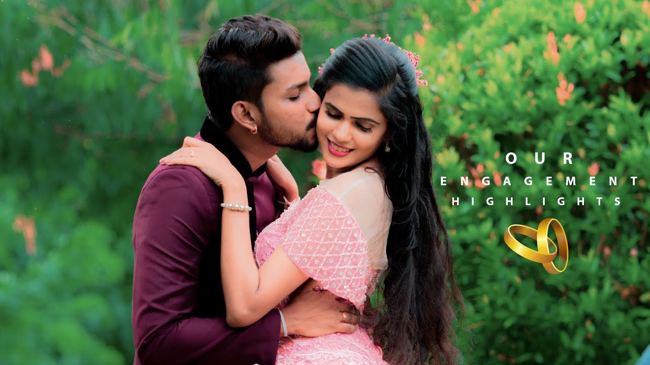 Our Engagement Highlights |අපි දෙන්නා | love story | Janu Love Denu ...