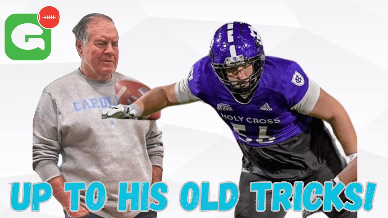 Bill Belichick is up to his OLD TRICKS at UNC! OL Christo Kelly is the ...