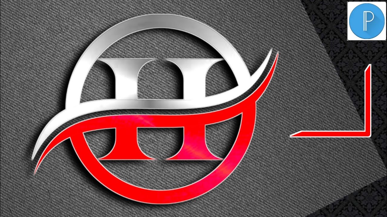 how to make professional H letters vector logo design. #pixellab ...