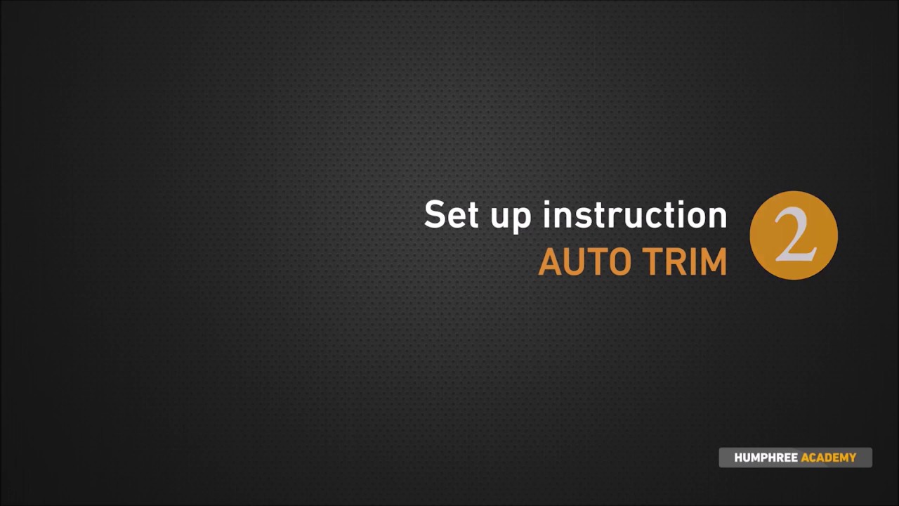02 Auto Trim 2020 Audio - YouTube
