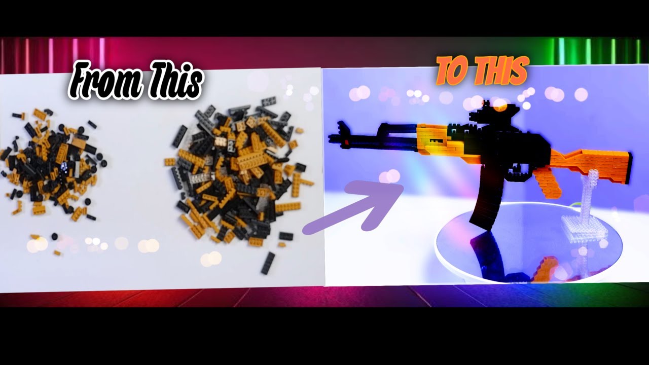 Assemble AKM Blocks Puzzle / ASMR / My First Video - YouTube