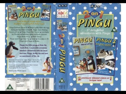 Start and End of Pingu 2 on 1 VHS (Monday 6th January 1997) - YouTube