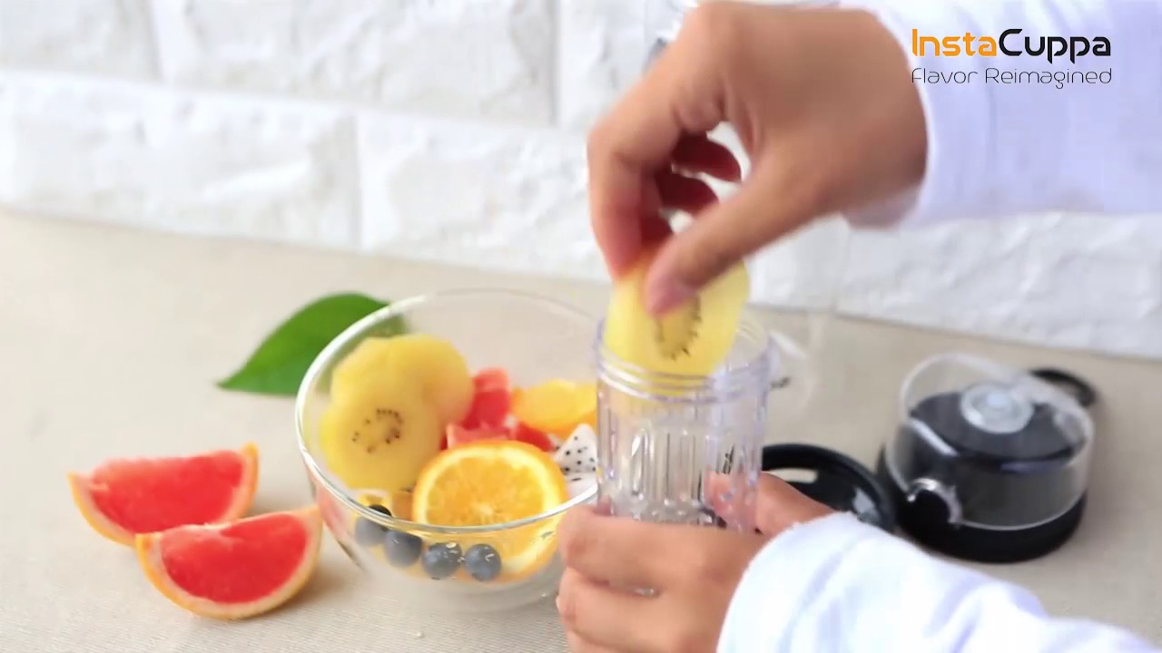 Instacuppa Fruit Infuser Demo Video - YouTube