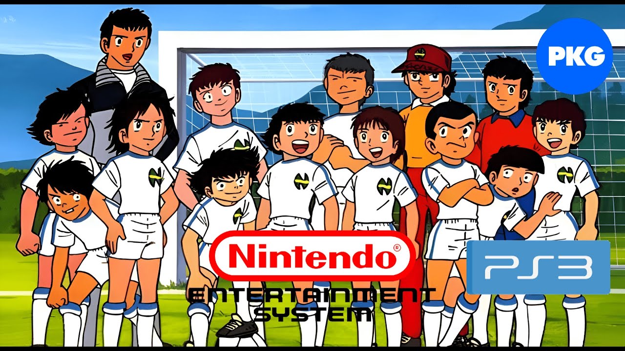 Captain Tsubasa [NES] [PS3/PKG] (VIDEO HD + GAMEPLAY) - YouTube