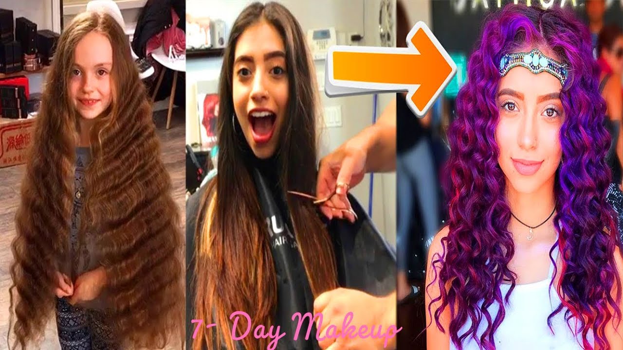 New Haircut and Color Transformation _ Best Hairstyles Tutorials 2020 ...