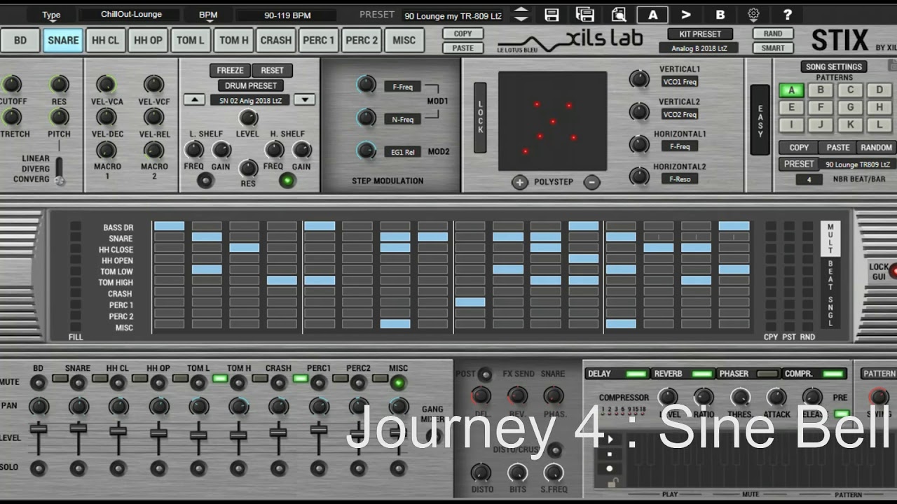 Advanced Drum Synthesis with StiX Drum Machine v1 5 - YouTube