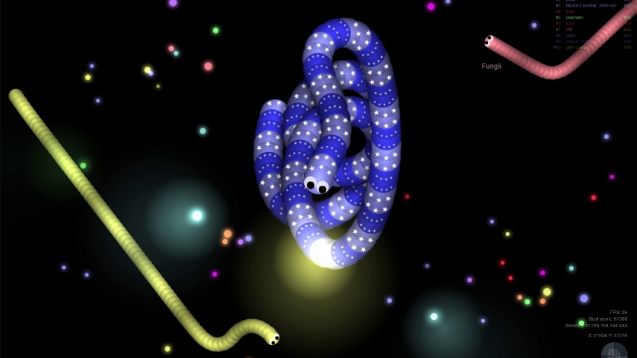 slither.io gameplay 15135 score - record - 4K UHD FullHD resolution ...