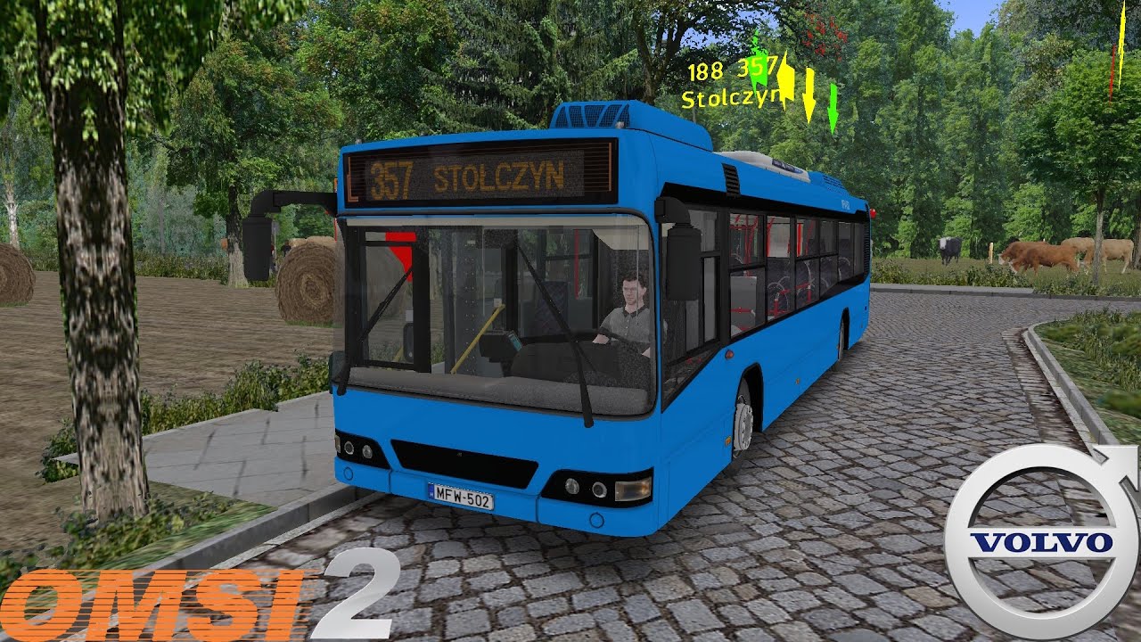 Omsi 2 - Fikcyjny Szczecin By ReMi Mod 1.11.2 - Line 357 - Volvo 7700 - YouTube