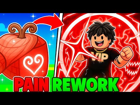PAIN REWORK in Blox fruits Roblox! - YouTube
