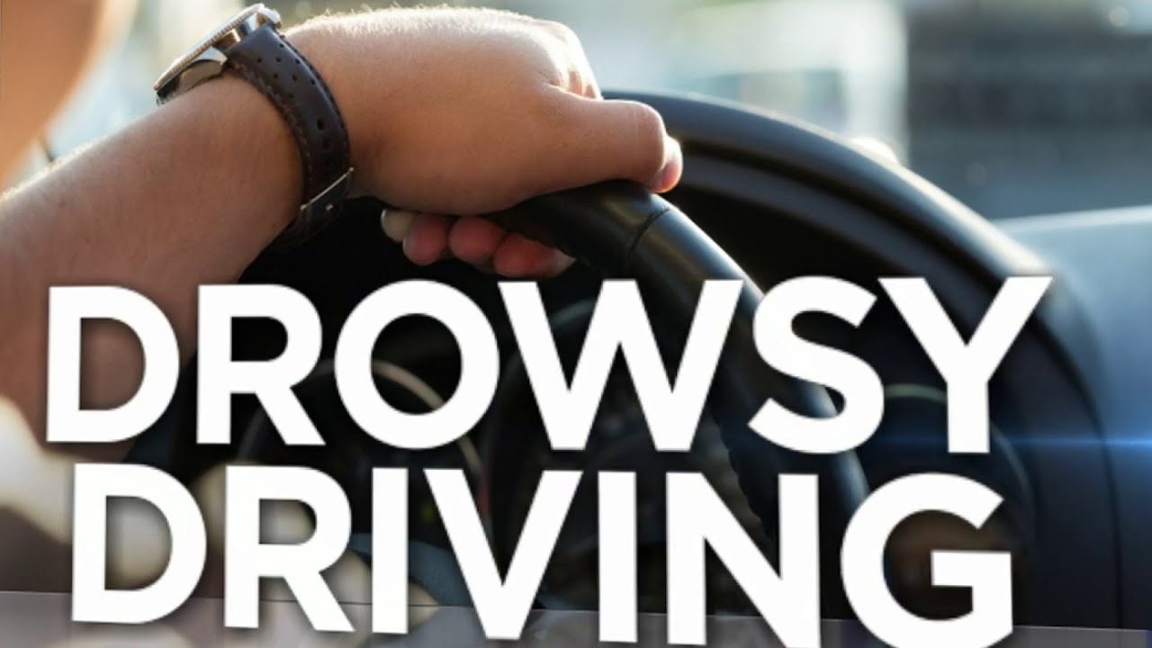 The dangers of drowsy driving - YouTube