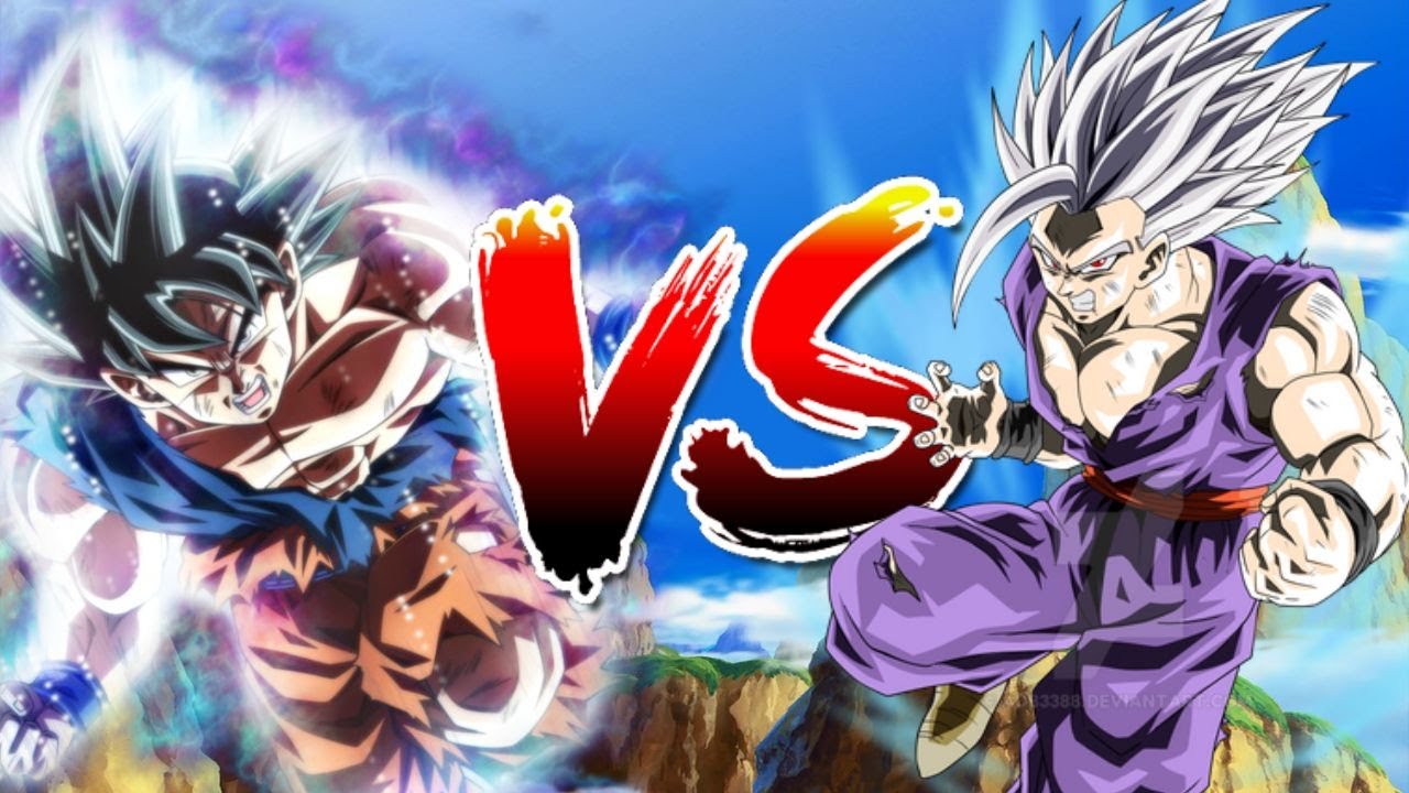 MUI Goku VS Gohan Beast - YouTube