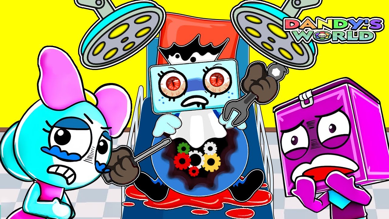 Making DANDY'S WORLD Game Book + (Tisha Squishy) - YouTube