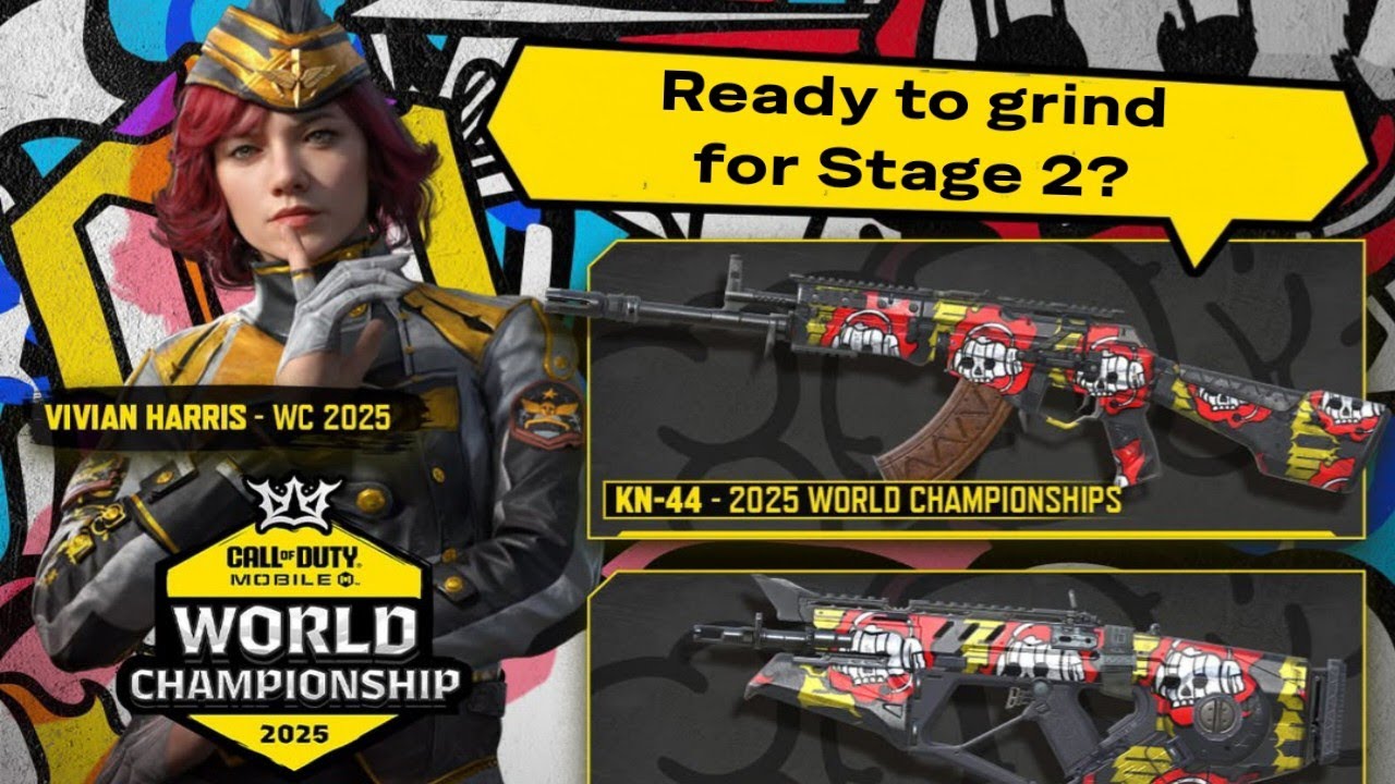 WC Stage 2 Free COD Points, Vivian Harris - WC 2025, & more! - YouTube