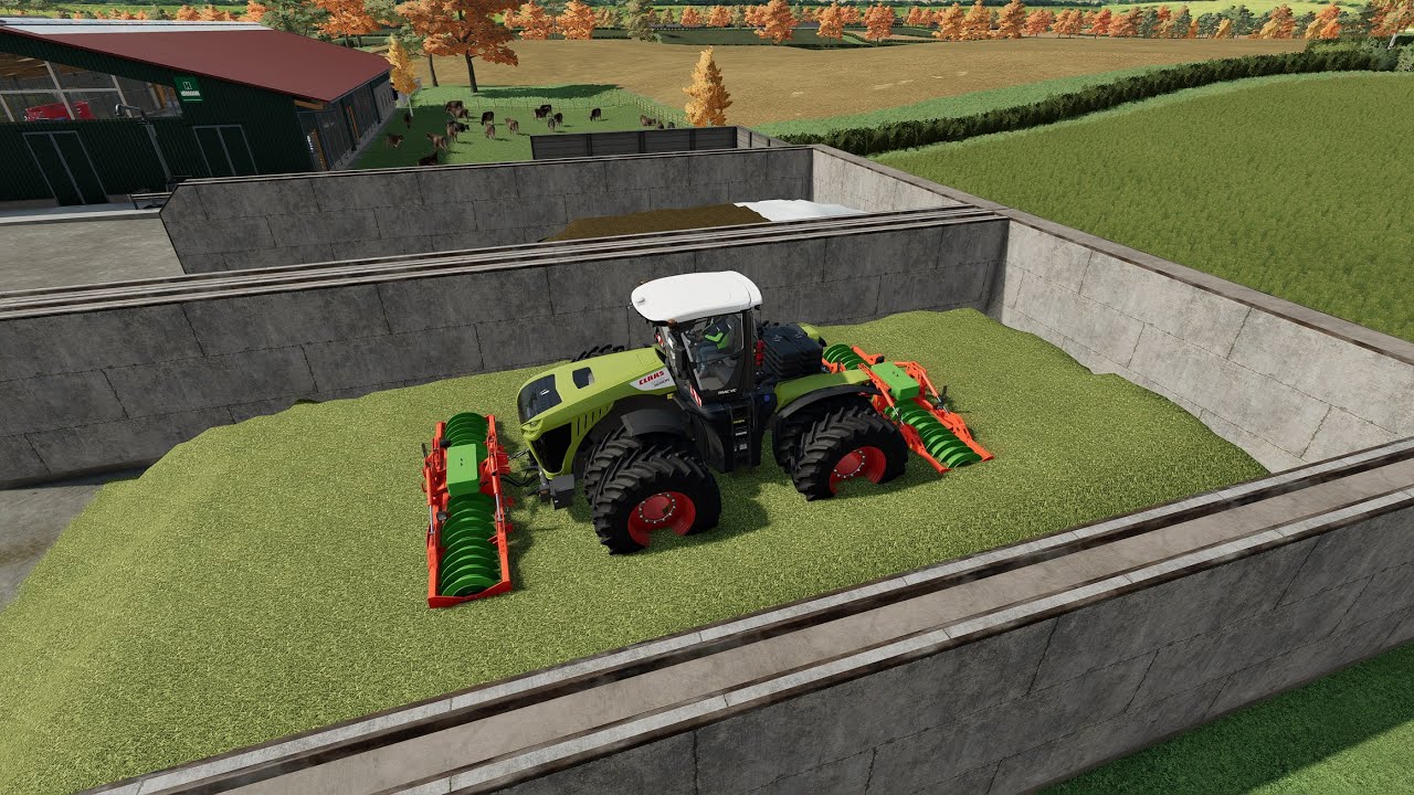 FS 22 Shire Farm (Journey to 2000 Dairy Cows) * 37 * Filling ...