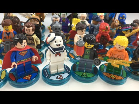 ALL LEGO Dimensions minifigures collection! (Up to Wave 4!) - YouTube