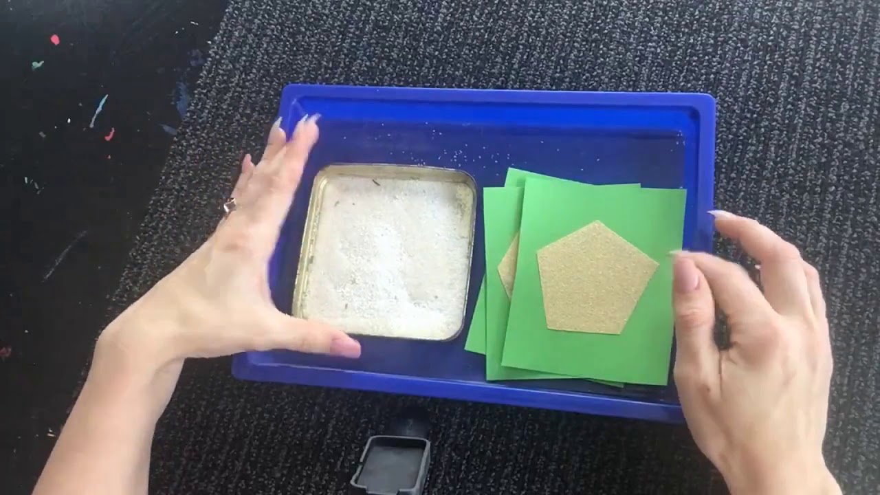 Montessori sand tray prewriting exercise activity - FREE reading ...