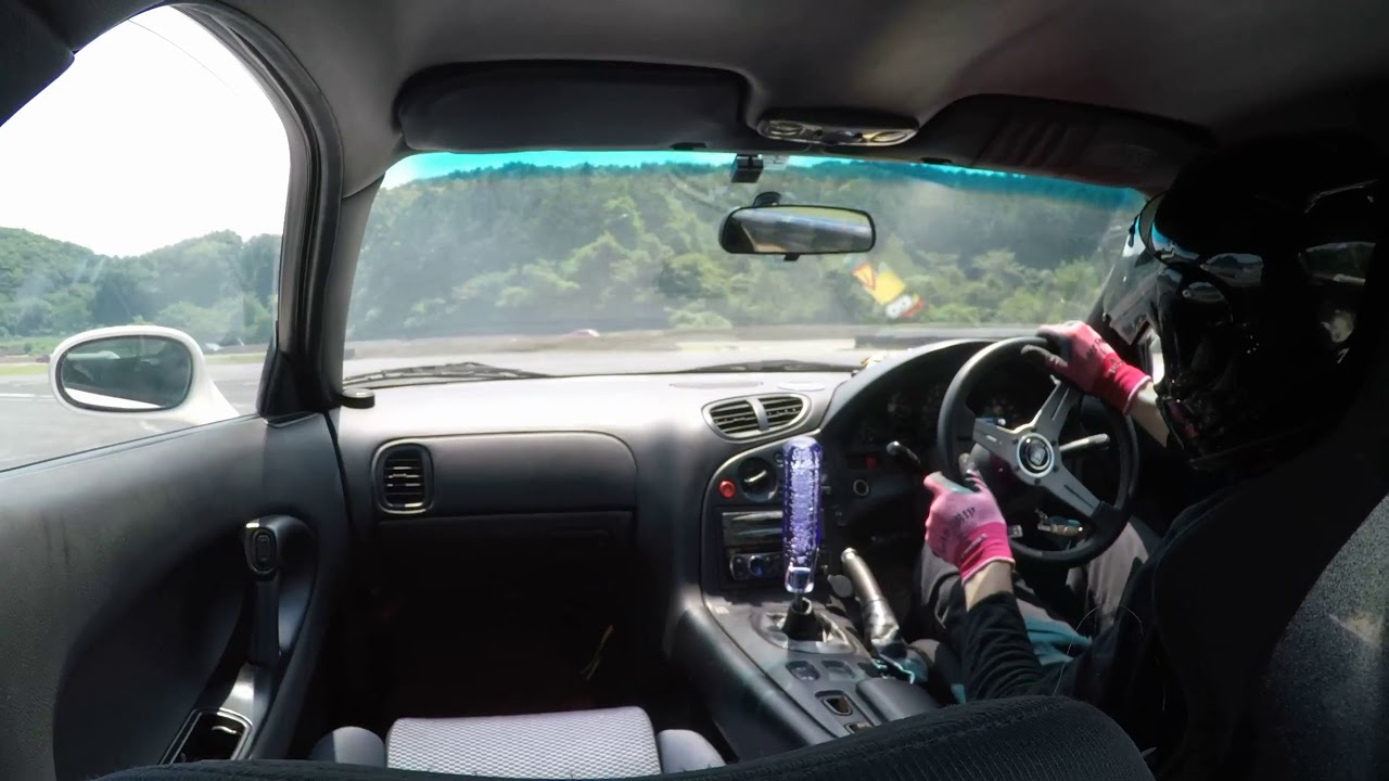 RX7 FD3S Incar Drifting @ Nikko Circuit - YouTube