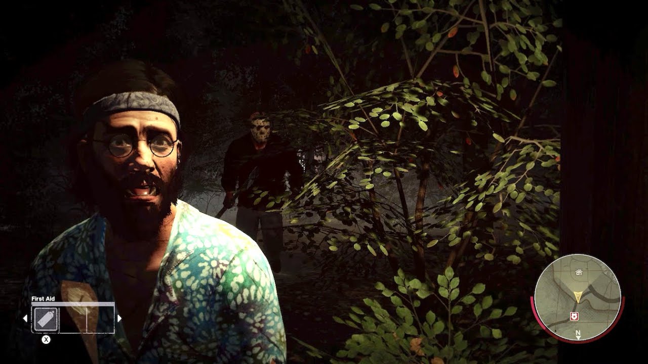 Friday the 13th: The Game - Mitch Floyd Escapes Jason's Clutches ...