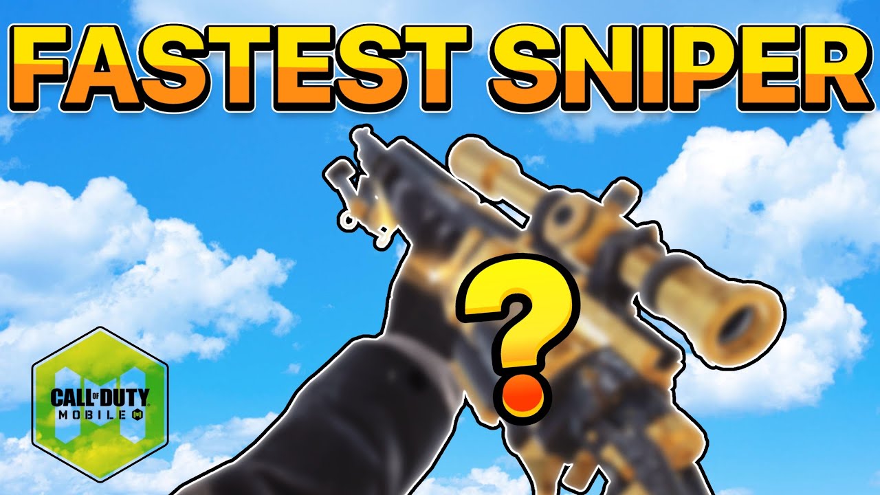 The FASTEST Sniper Rifle in Call of Duty Mobile 😱🤯 - YouTube