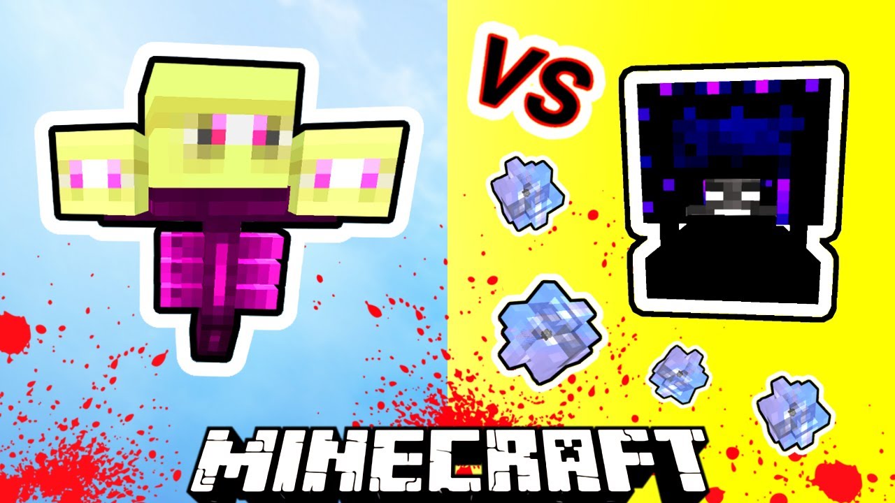 Wither Shulker Vs. Shulker Wither in Minecraft - YouTube
