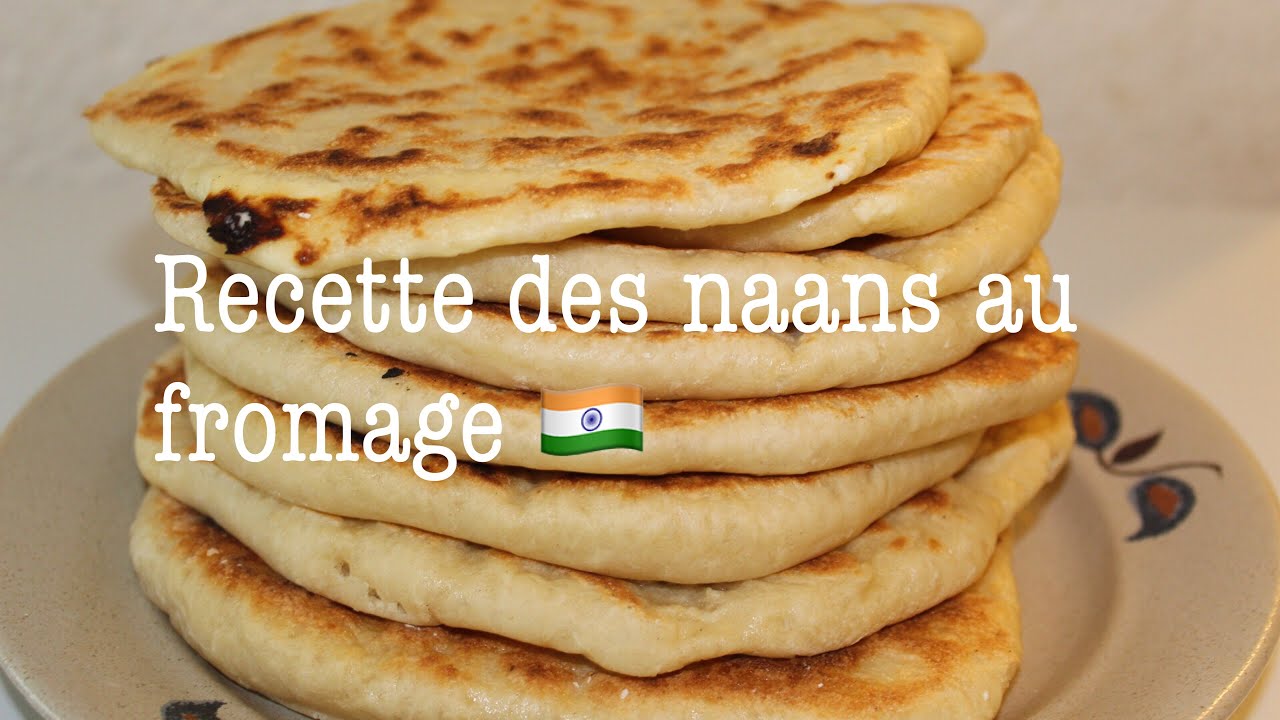 Recette de naan au fromage (cheese naan) 🥞 - YouTube