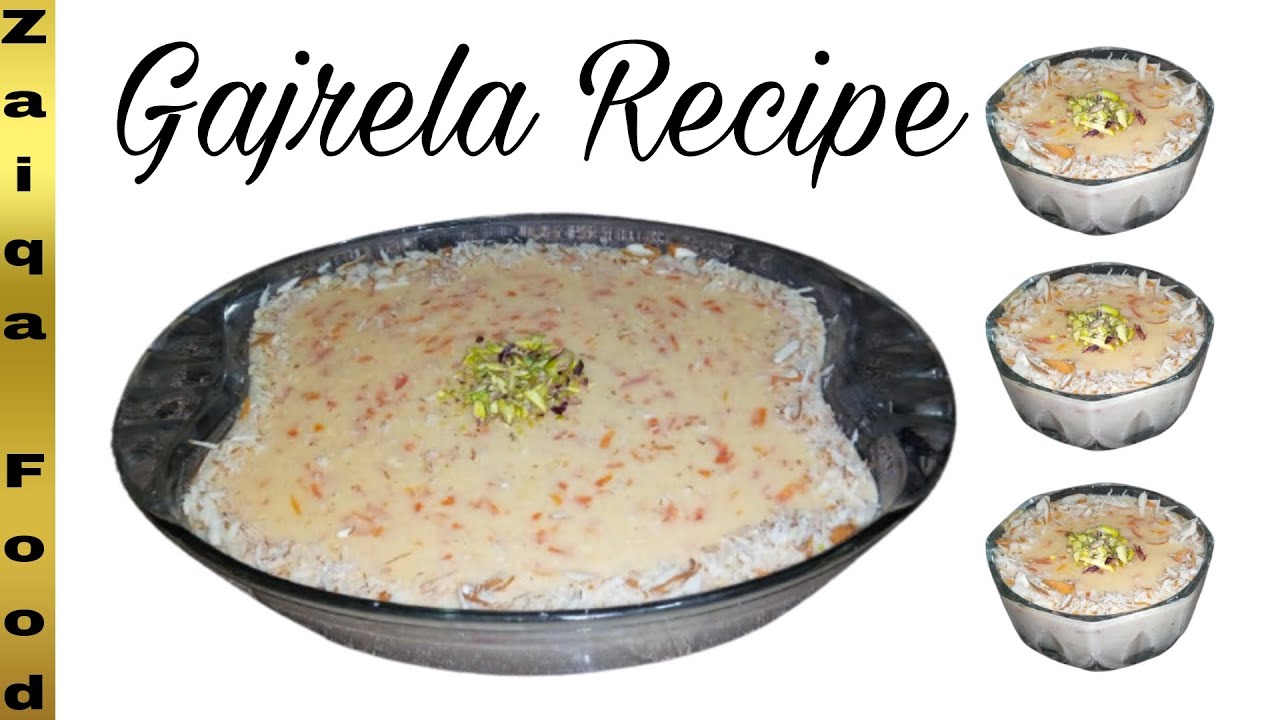 Gajrela Recipe l Gajar Ki Kheer l How to make perfect Gajrela Recipe l ...