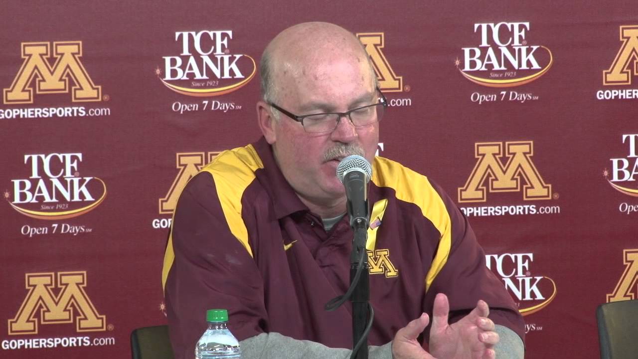 Reaction: Jerry Kill, Tracy Claeys Discuss Penn State Win - YouTube