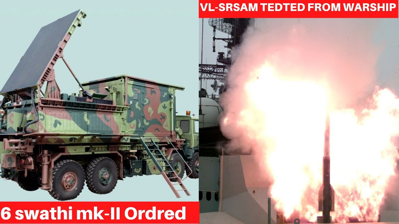VL-SRSAM Tested from Rajput class Ship | 6 Swathi Mk-II ordered - YouTube