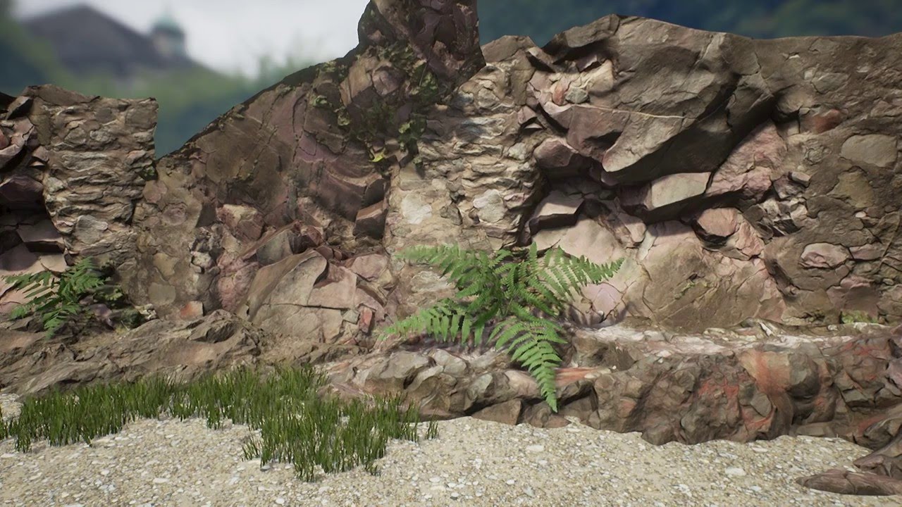 photogrammetry unreal engine 4 test - YouTube
