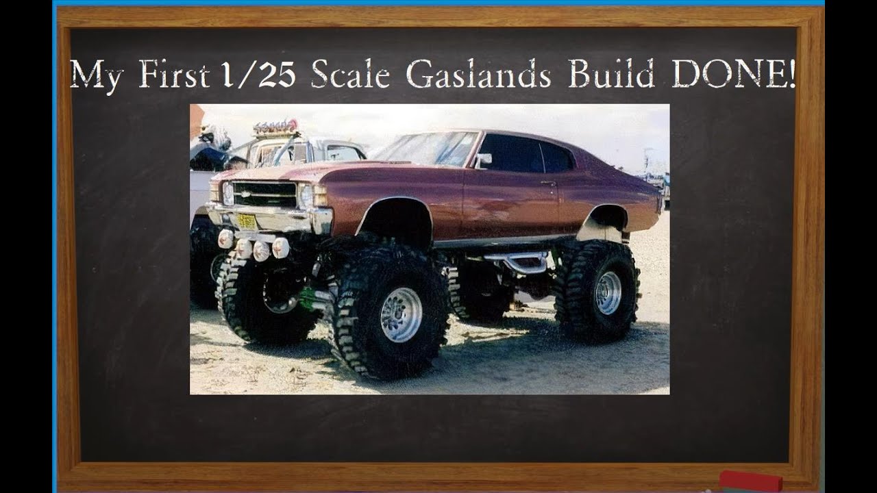 It's Done! 1/25 Scale Gaslands! - YouTube