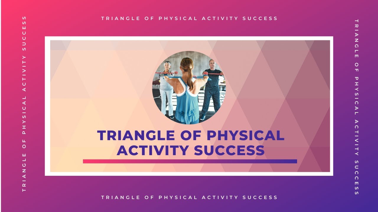 Triangle of Physical Activity Success - YouTube