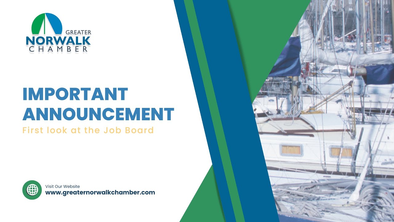 Mayor Rilling announces Norwalk Job Board - YouTube