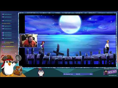 Why so many weapons under this dock, plunder bunny? - Secret of Monkey Island - Part 14