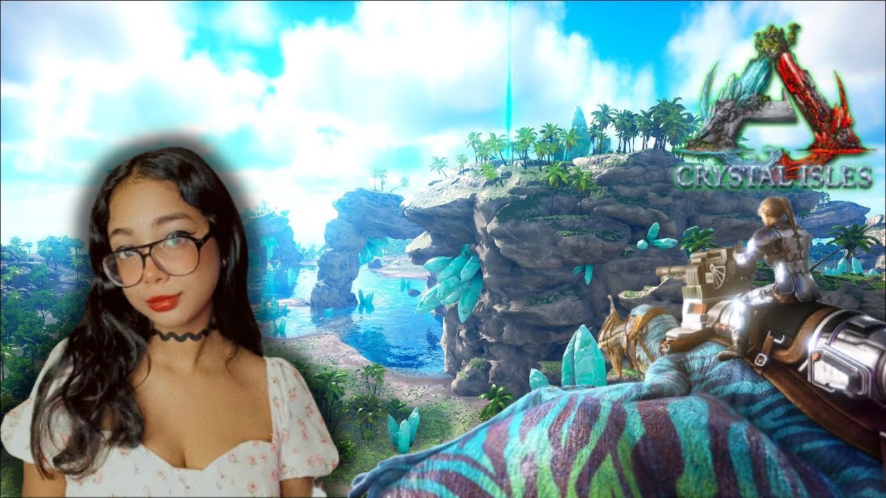 🔴 LIVE - ARK Crystal Isles Dino Addition | - YouTube
