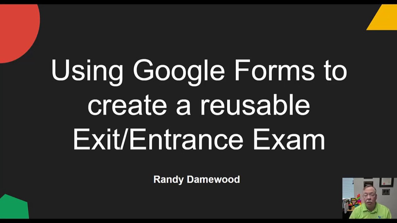 Google Exit Exam - YouTube