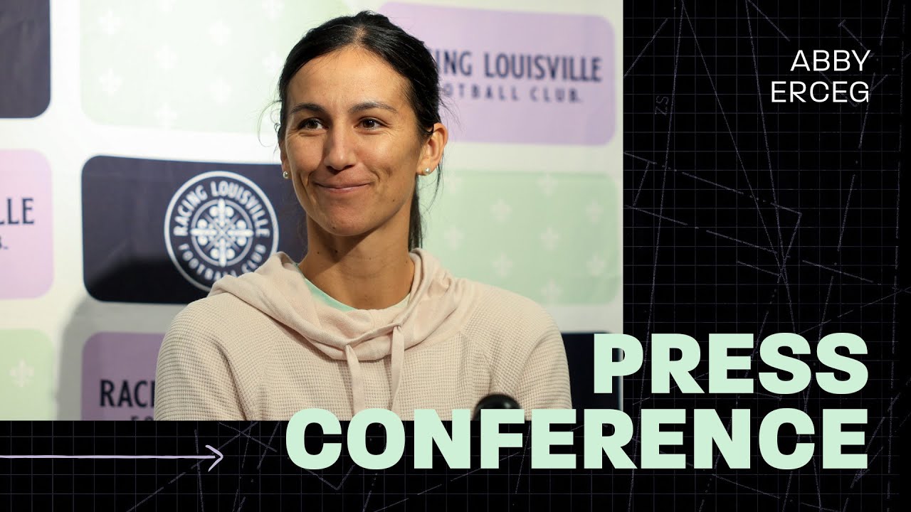 Abby Erceg talks about her first day of workouts with Racing Louisville ...