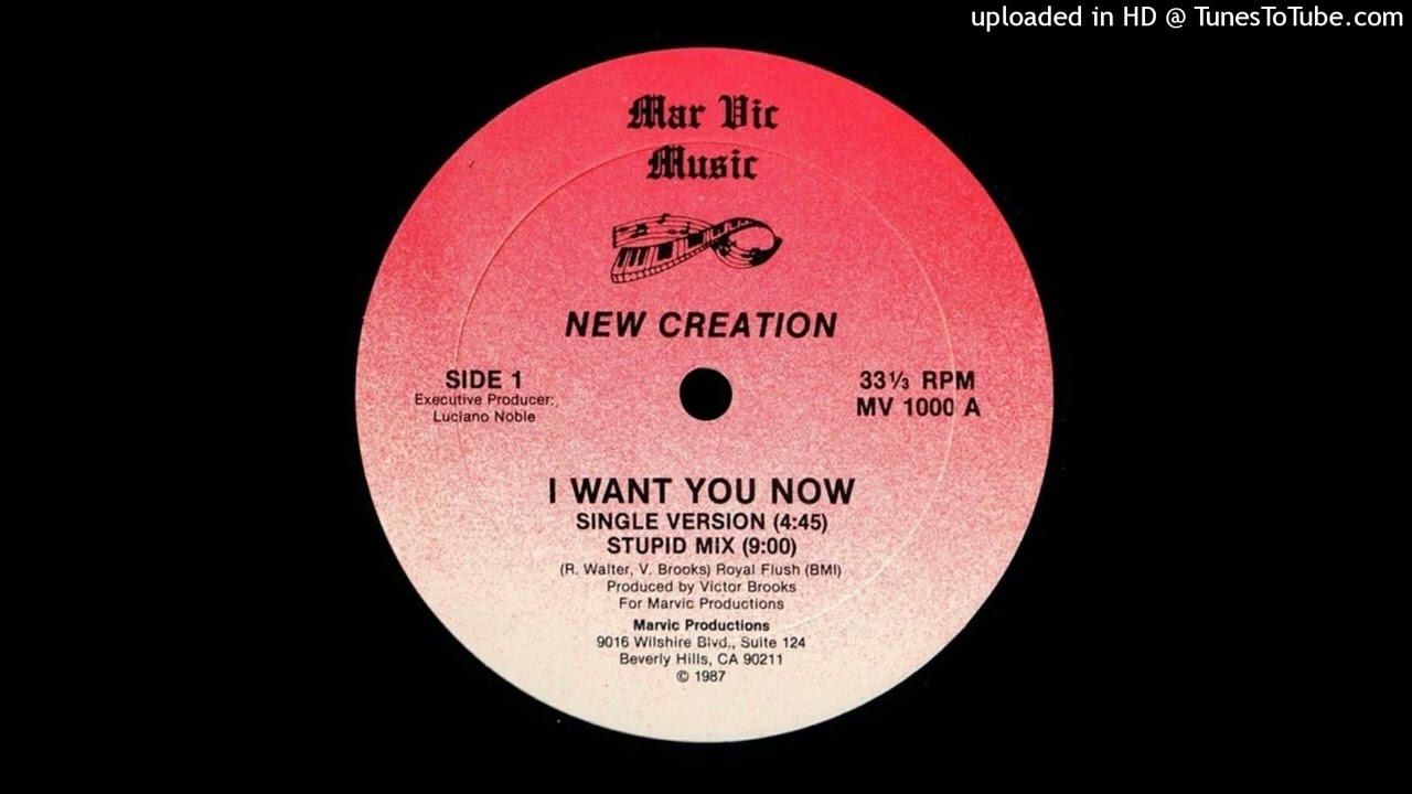 New Creation - I Want You Now (A2 Dub) (Late Boogie Rap | Beverly Hills ...