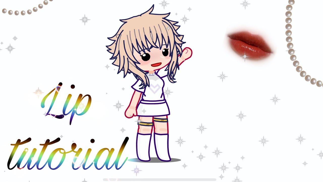 How to make your lips more detailed#gacha - YouTube