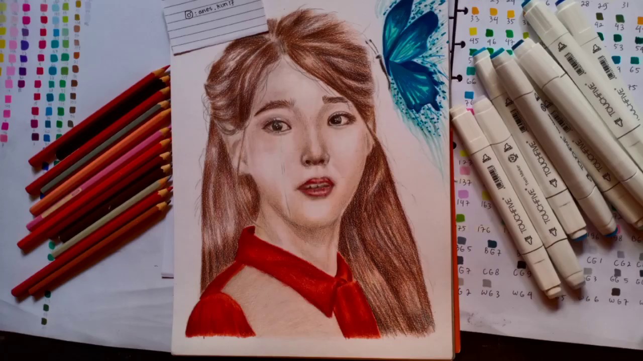 [Speed Drawing] IU - YouTube