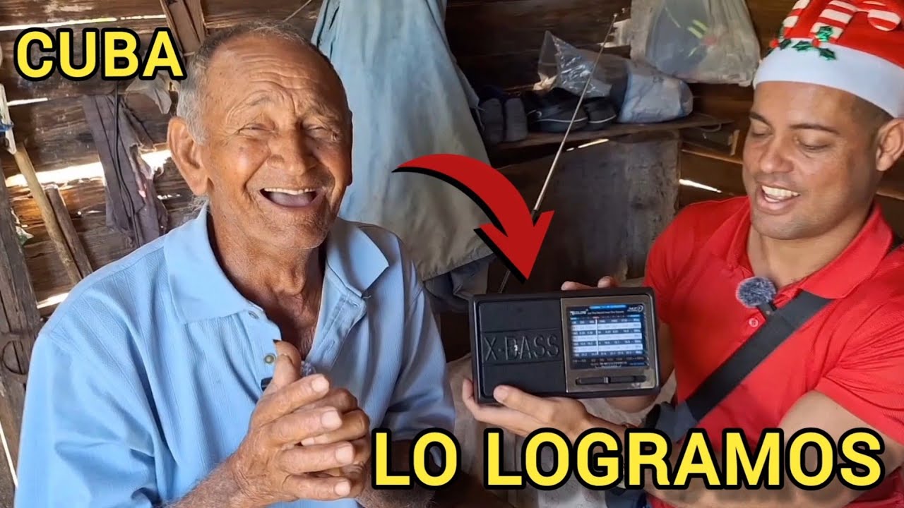 Siempre quiso tener esto en Cuba. Atilano ya tiene su RADIO. - YouTube