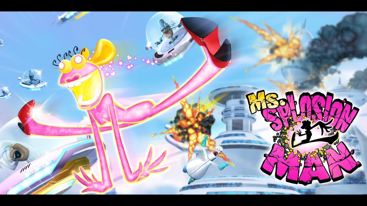 Ms. Splosion Man (Xbox 360) - Campanha Coop #8 - YouTube