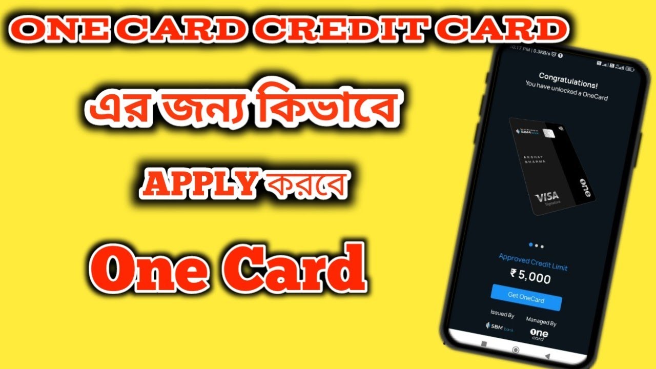One Card Credit Card এর জন্য কিভাবে Apply করবে। How To Apply One Card ...