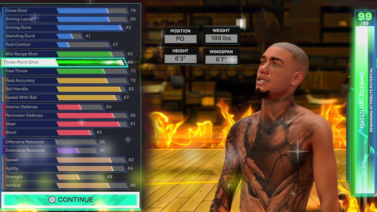 NBA 2K25 THE BEST PG BUILD WILL BREAK THE GAME !!! 6'3 DEMIGOD!! - YouTube