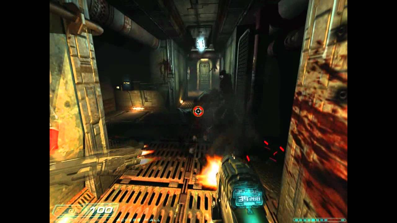 Doom 3 - Part 17 (Co-op) "Revenant" - YouTube