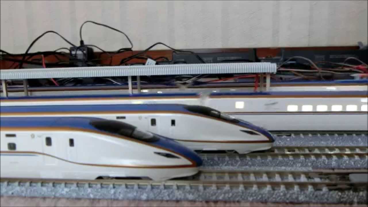 TOMIX E7系 W7系 北陸新幹線 - YouTube