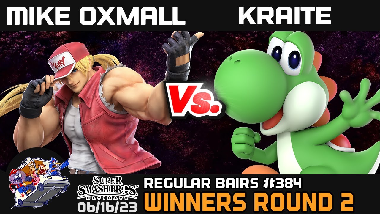 Regular Bairs #384 - SSBU - Winners Round 2 - Mike Oxmall vs. Kraite ...
