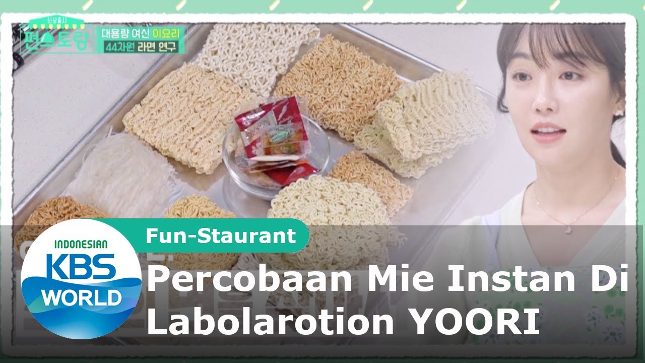 Percobaan Mie Instan di Laboratorium Yoori |Fun-Staurant | SUB INDO ...